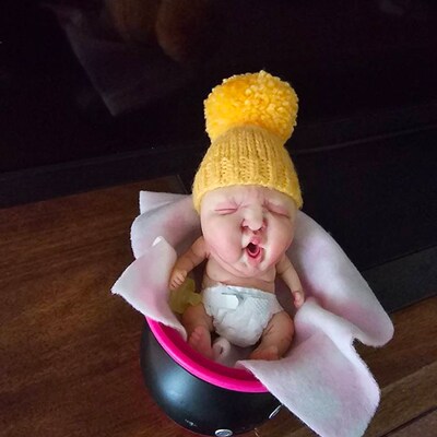 Solid Silicone Eggy Babyfantasy Babycute Creature blank or Paintedmade ...