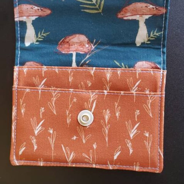 GOLDEN BIRDS - Mini Wallet | Small Fabric Wallet | Card Wallet | Travel ...