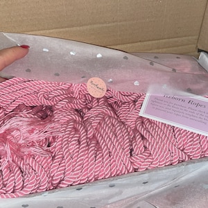 Pastel Bracelet Lilac and Pink Princess Shibari Rope - Etsy