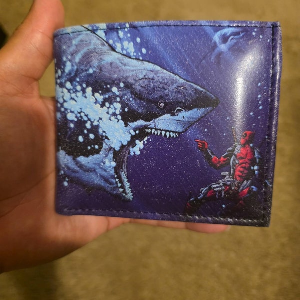 Cartoon Characters Inspired Leather Bifold Wallet,golden Remote Control ...