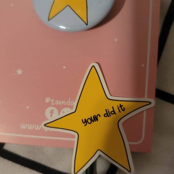 Stay Positive Sticker, Mental Health Sticker, Cute Positivity Vinyl ...