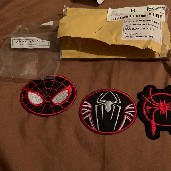 Spider-gwen Gwenom Chest Logo Embroidered Iron-on Patch, Cosplay (iron ...