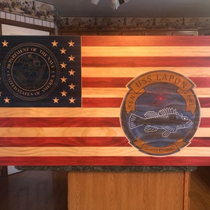 US Army Rustic Flag | Etsy