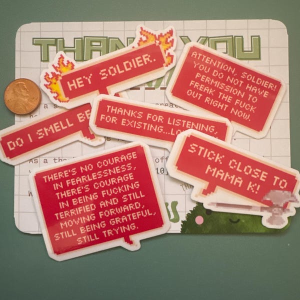 10x CHAOS Pack Library of Jurgen Leitner Sticker 2.5" GLOSSY Vinyl ...