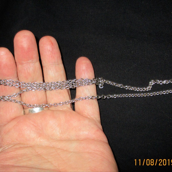 Replacement Chain 3mm Diameter Custom Length Chain - Etsy