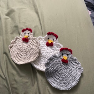 CROCHET PATTERN Farmhouse Trivet Potholder Crochet Pattern, Instant ...