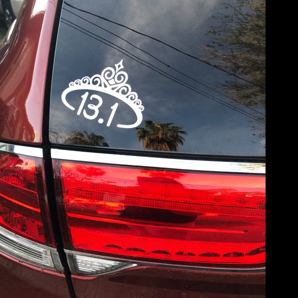 Disney Half Marathon Decal, Run Disney, Princess Decal, Princess Run ...