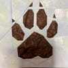 Geometric Cicada Insect Foundation Paper Pieced Quilt Pattern Block ...