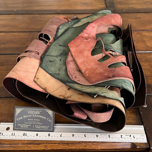 Horween Shell Cordovan Scrap - Etsy