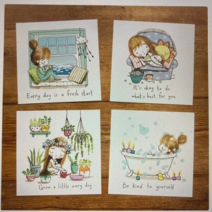 Postcards (set 3) by Cally Jane Studio - Etsy