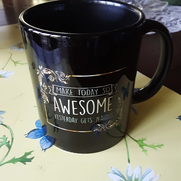 Hired Mug, New Job Gift, New Job Mug, New Work Gift, I Work Here Gift ...