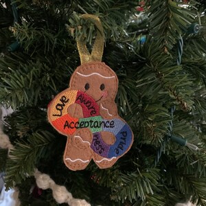 Gingerbread People Fishing Plus Trout Decoration. - Etsy