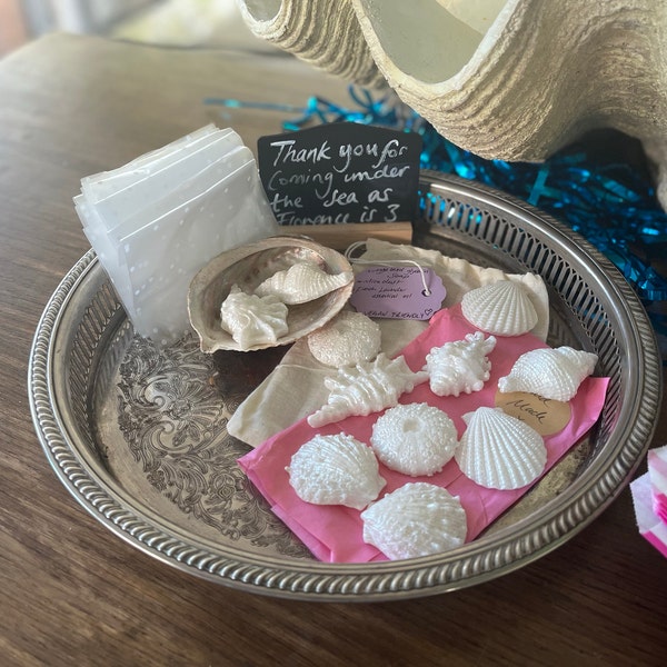 Vegan Seashell Soaps: Pearl and Shine, Made in Cornwall - Etsy UK