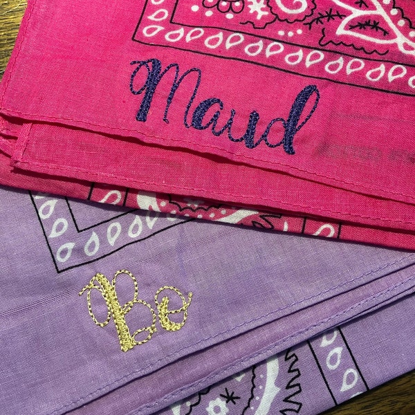 Personalized Bandana // Custom Bandana - Etsy