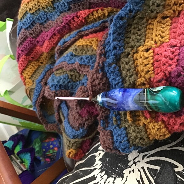 Aluminum Hook 2 6.50 Mm Handmade Too Shay Crochet Hook Handle With ...