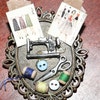 Set of Miniature Vintage Sewing Patterns - for Dollhouses, Dioramas ...