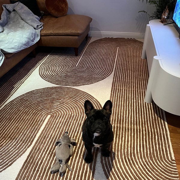 VIPER Wool Modern Hand Tufted Area Rug Multi Colored and Rugs for ...