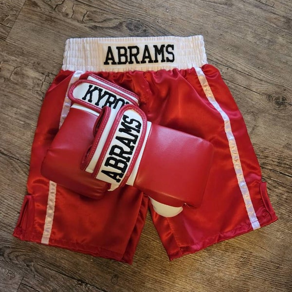 Personalized Perfection: Baby Boxing Set With Custom Wearable Gloves ...