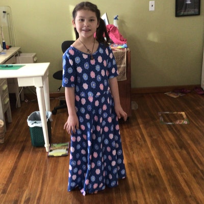 Girls Basic Dress Pattern - Etsy