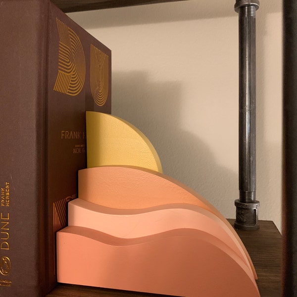 Blue Whale and Waves Bookends, Children’s Under the Sea Decor, Coastal ...
