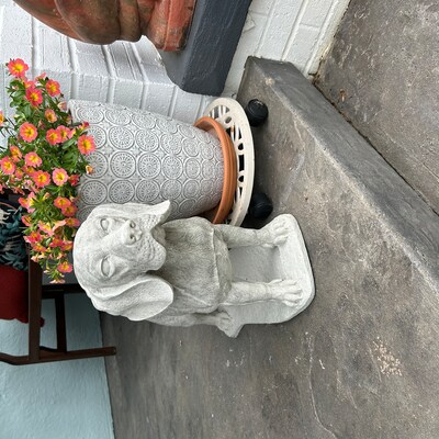 Toadstool Concrete Birds Bath Statue Massive Birds Bath Figure Outdoor ...