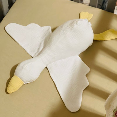 Goose soft toy sewing pattern PDF instant download step by - Etsy Polska