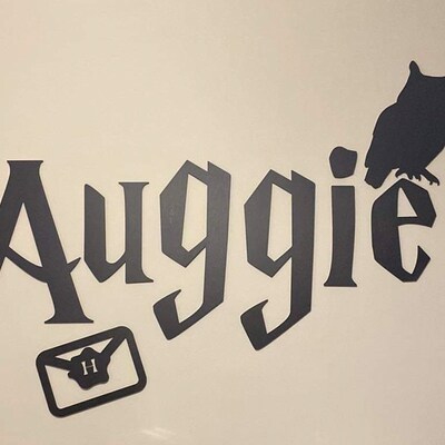 Wizard Nursery Sign Baby Name Sign Wizard Custom Wood Name Sign Over ...