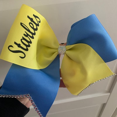 Custom Letters High School Cheer Bow High School Sports Bow - Etsy UK