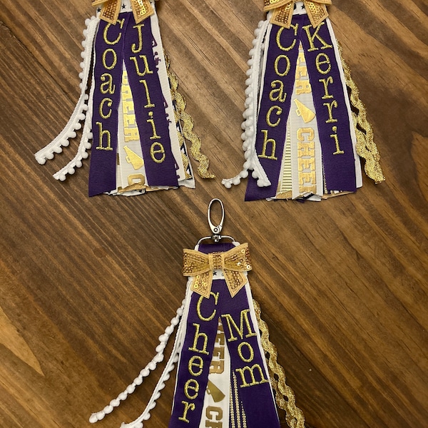 Cheer Zipper Charm/zipper Pull/cheer Bag Tag/cheer Gift/cheer/bag Tag ...