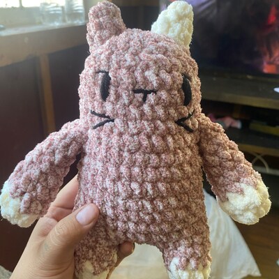 Small Long Cat Crochet Pattern. Make Your Own Cute Amigurumi Long Cat ...