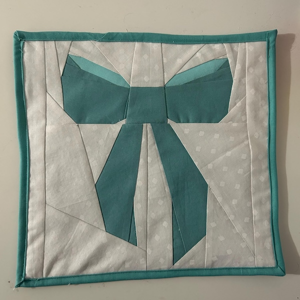 Beautiful Bow Foundation Paper Piecing Quilt Block | PDF FPP Pattern - Etsy
