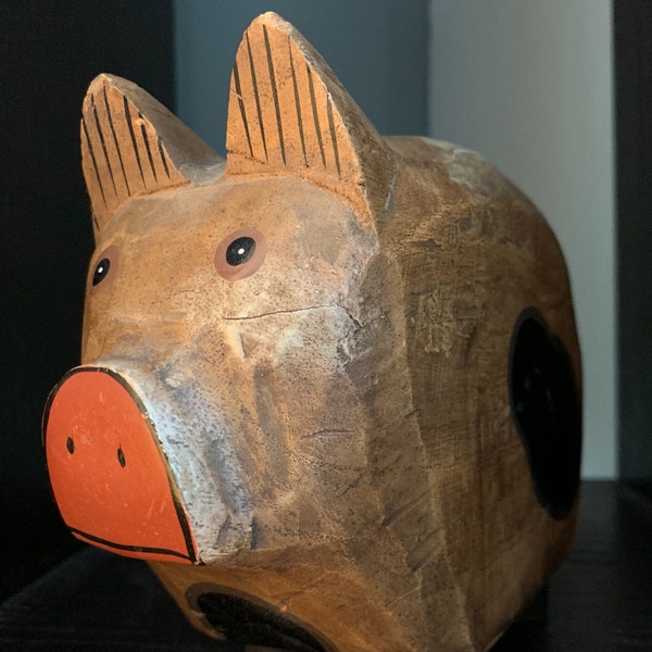 Haeger Natural Stone Microwave Bacon Cooker Pig - Etsy