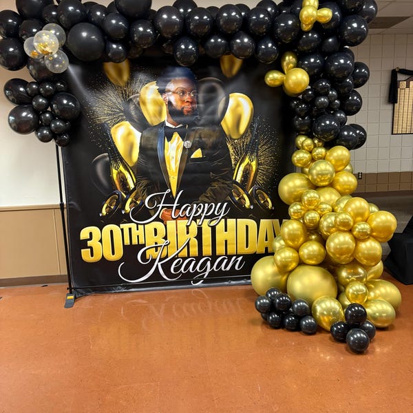 Backdrop + Floor Decal, Prom Send Off, Prom Night Party Decor ...