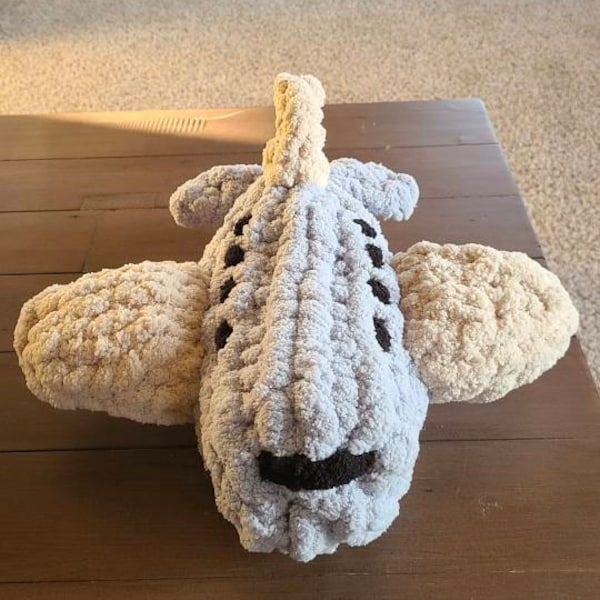 Fingerknit Chunky Elephant Plushie Pattern With Video Tutorial Elephant ...