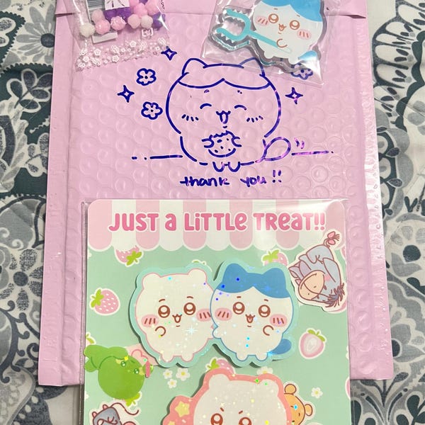 Sticker Sheet - Hachiware - Etsy