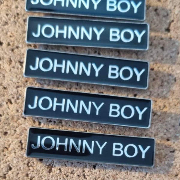 Personalised Design Your BIG Rectangle Enamel Pin | Customised Pin ...