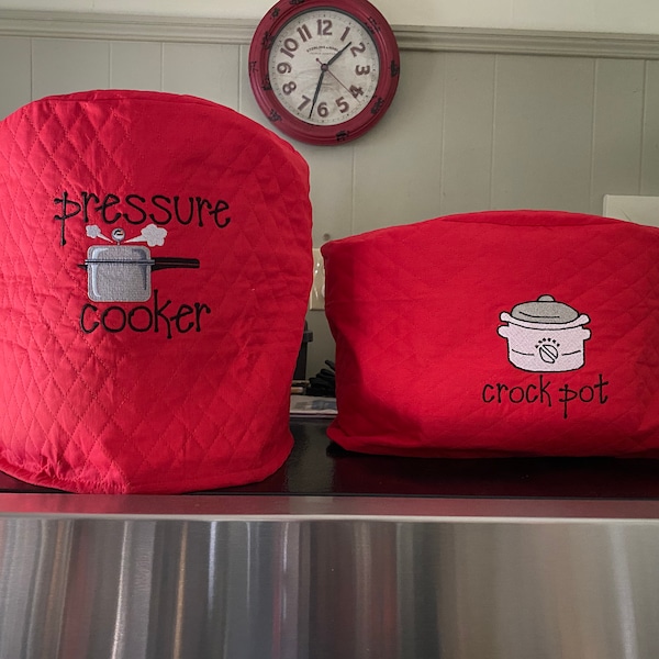 Oval Crock Pot, Slow Cooker Appliance Cover 3 Colors to Choose From - Etsy