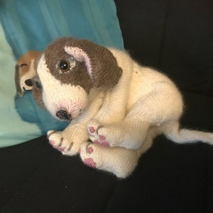 KNITTING PATTERN Beagle Puppy - Etsy