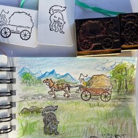 Vintage Holzstempel Alphabet Set ABC Zahlenbeschriftung Stempel zum ...