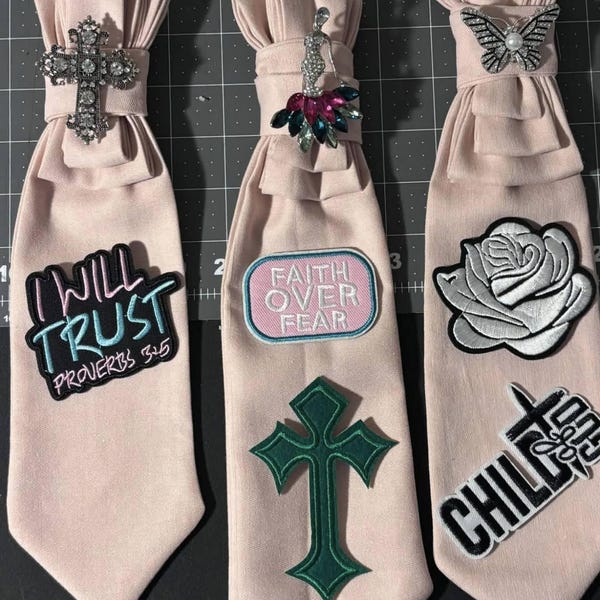 Custom Embroidered Patches: Iron-on Applique, Logo Design - Etsy