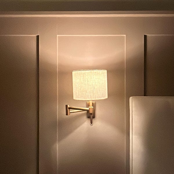 Seascape Lampshade, Coastal Lamp Shade, Applique, Fringed Artisan Shade ...