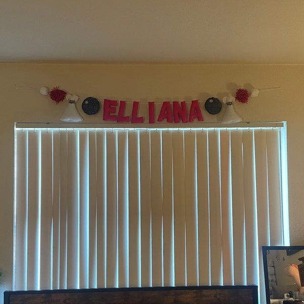 Pastel Pink Fabric Banner: Ruffle & Floral Nursery Garland - Etsy