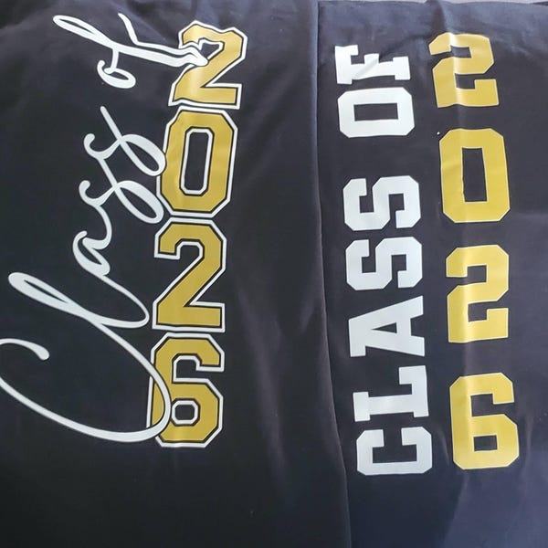 Personalized Senior 2026 Shirt, Class of 26 Shirt,graduation 2026 Shirt ...