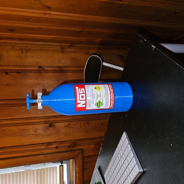 Plastic NOS Tank (for Decorative Purposes, Not Real) - Fully 3D Printed ...