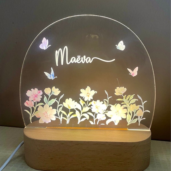 Custom Acrylic Vinyl Record Night Light,song With Photo Acrylic Plaque ...