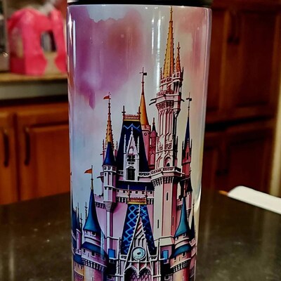 3D Butterfly 20oz Tumbler Sublimation Stained Glass Design, Realistic ...