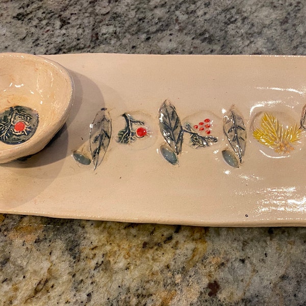 Menorah Large Ceramic Chanukkiah, One of a Kind Pottery Handmade ...