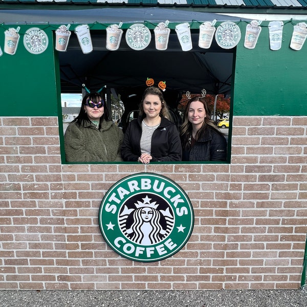 Instant Download- Starbucks Banner- Starbucks Birthday Banner ...