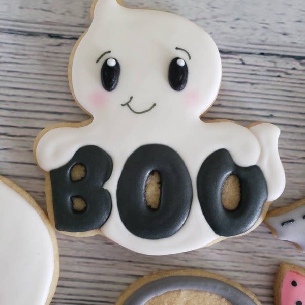 Friendly BOO Ghost Cookie Cutter - Etsy