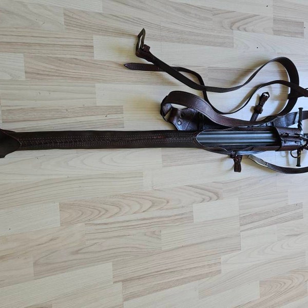 Leather Belt Tassets Faulds Skirt Armor of Tribal Barbarian With Rune ...